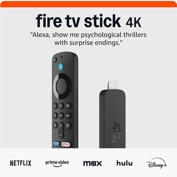 Amazon | Media | Amazon Fire Tv Stick 4k Black And Blue | Poshmark